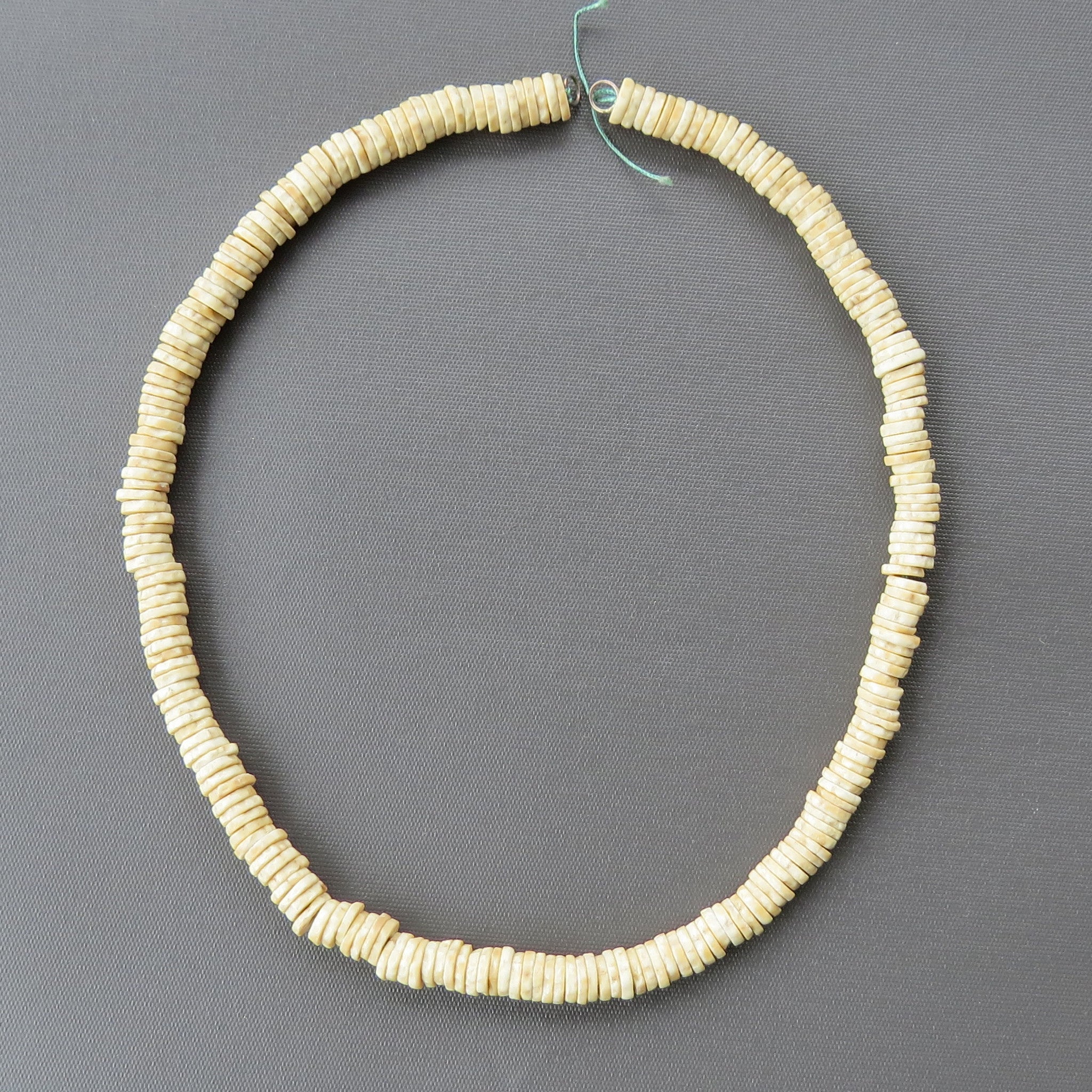 Antique Ostrich Shell Bead Necklace – Rare and Beautiful