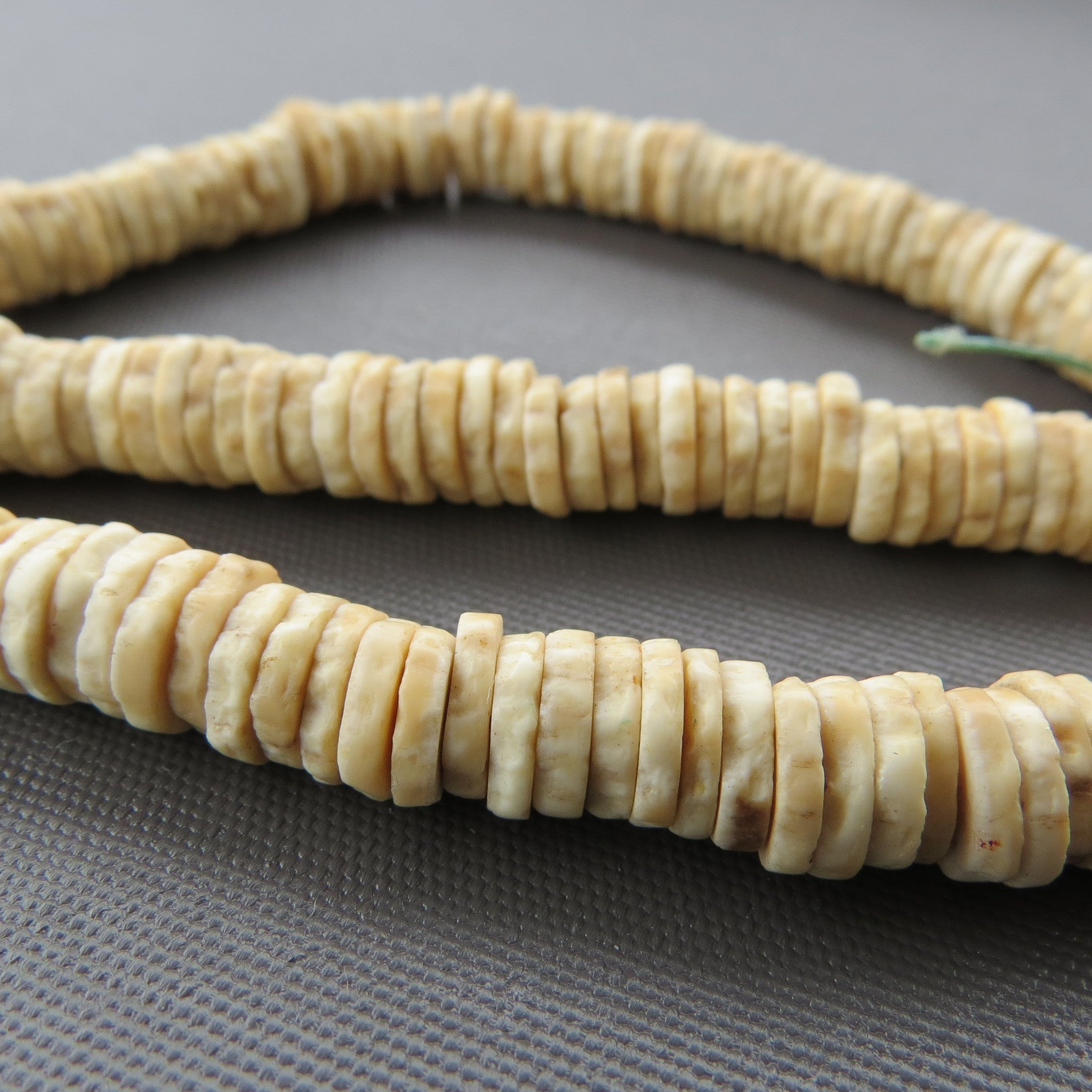 Antique Ostrich Shell Bead Necklace – Rare and Beautiful