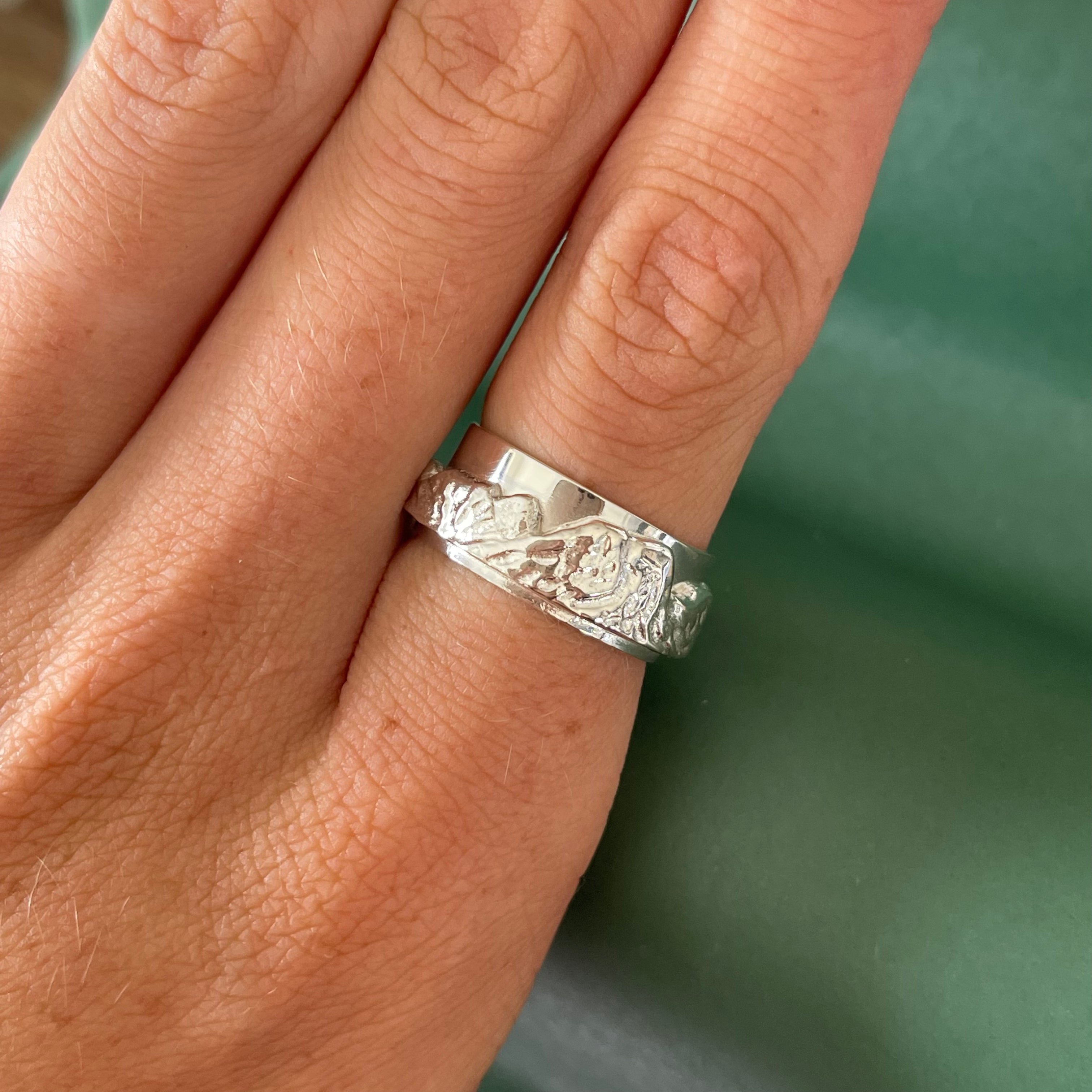 Unisex hazards ring - Sterling Silver – Rare and Beautiful